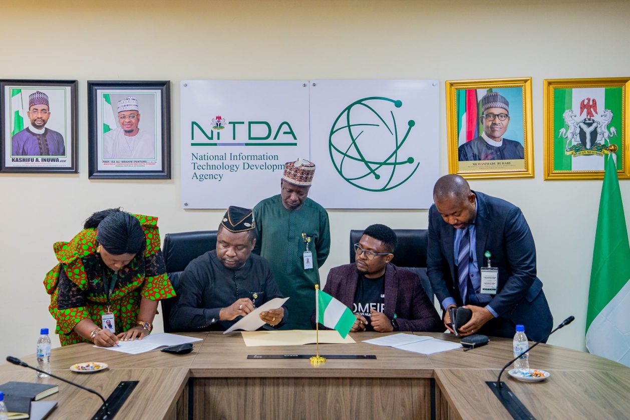 NITDA signs MoU with ‘Omeife’ Robot Developers, Uniccon, on Indigenous ...
