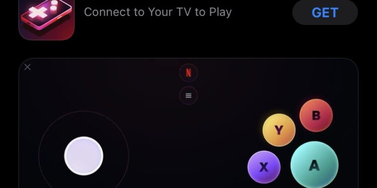 Netflix Launches Game Controller App for Upcoming TV Gaming Experience