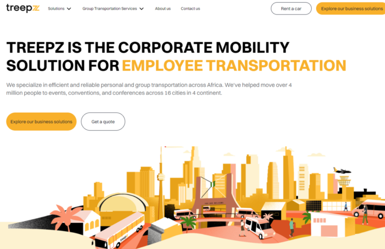 Treepz Revamps Website, Doubles Down on Corporate Mobility in Africa | Tech | Business | Economy